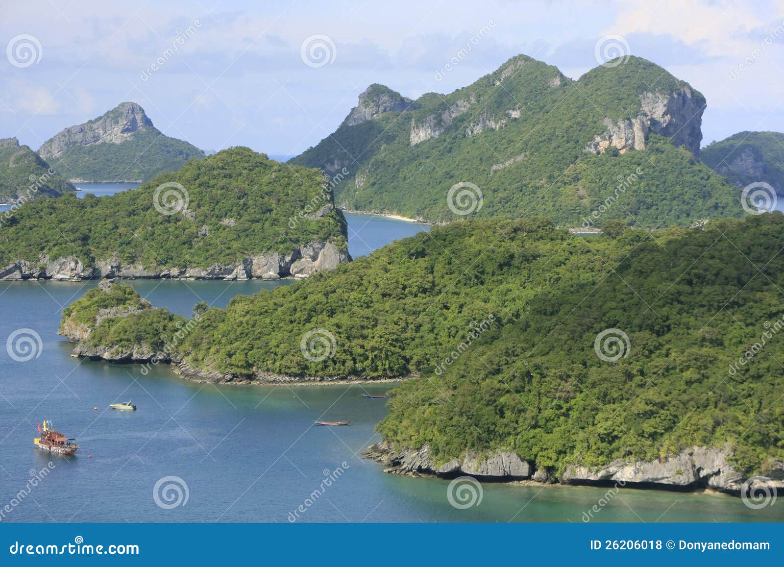 Ang Thong National Marine Park, Thailand Stock Photo - Image of ...