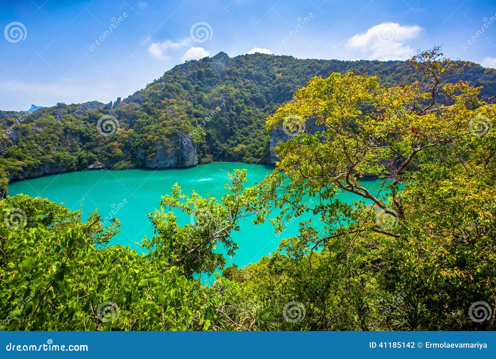 Ang Thong National Marine Park Stock Photo - Image of beautiful ...