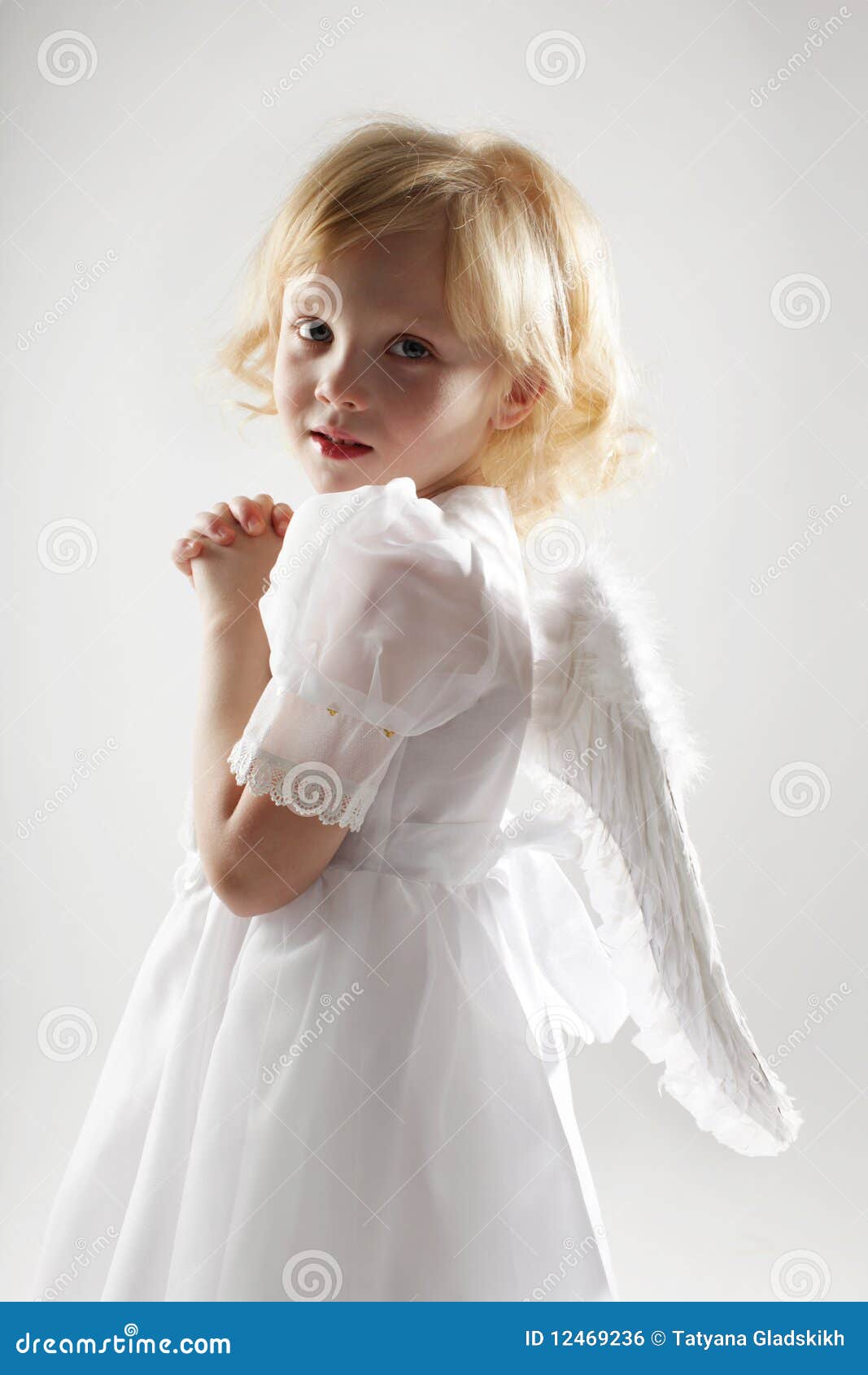 Angel stock photo. Image of face, cheerful, cute, beautiful - 12469236