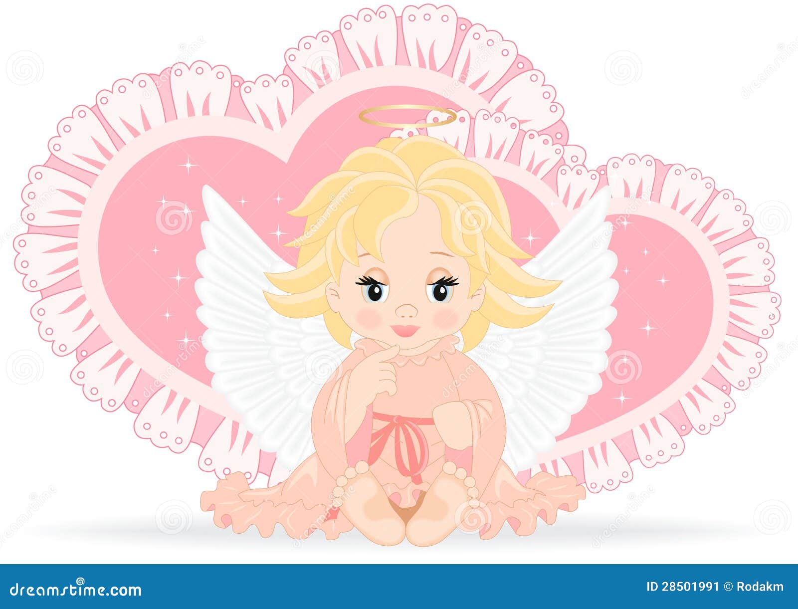 Angel stock vector. Illustration of isolated, princess - 28501991