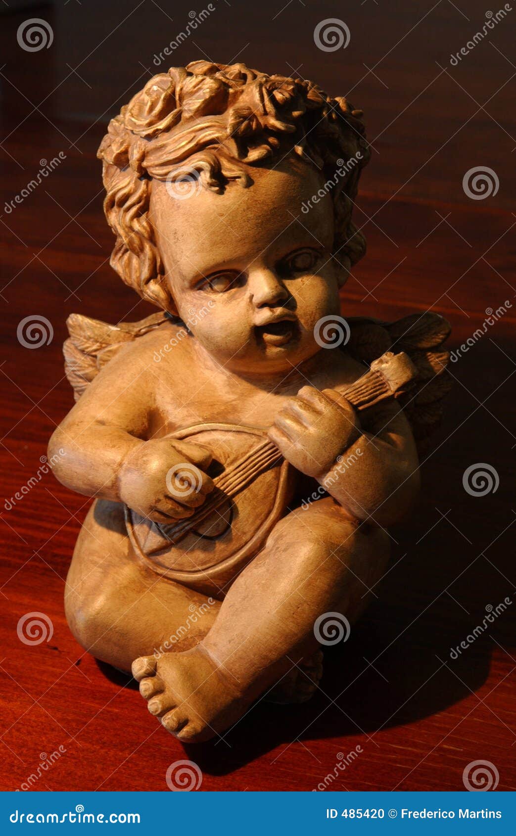 Angel stock photo. Image of instruments, musical, angel - 485420