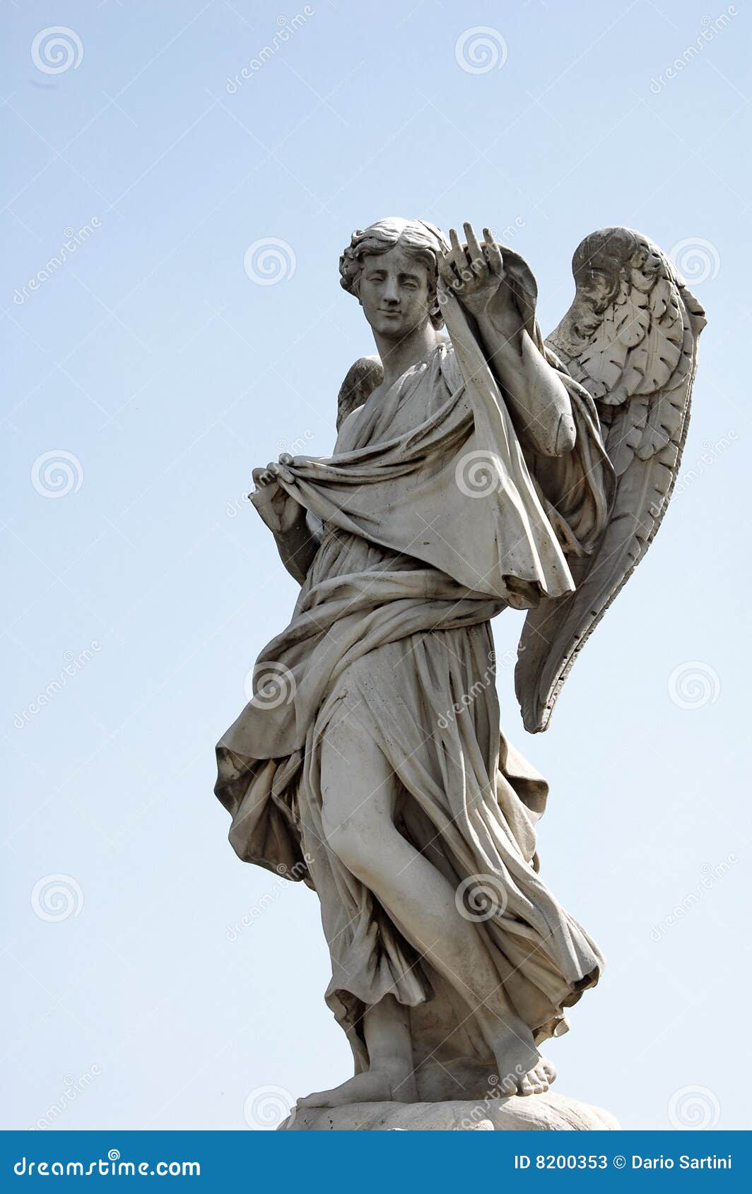 Angel stock image. Image of historic, destination, italy - 8200353