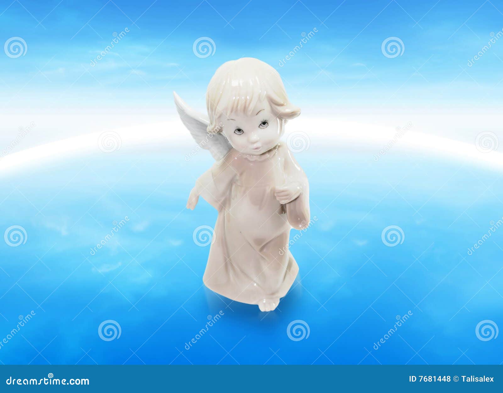 Angel above the world stock photo. Image of christmas - 7681448