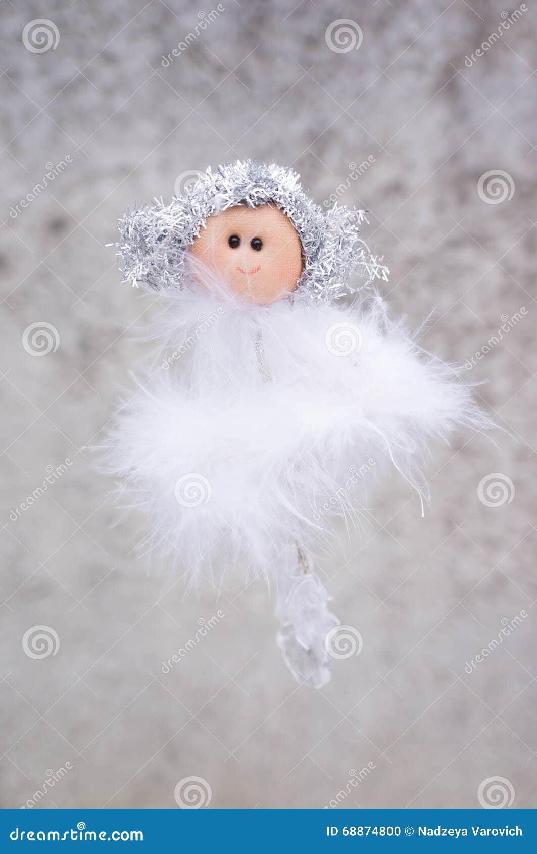 Angel on Abstract Background Stock Photo - Image of beauty, child: 68874800