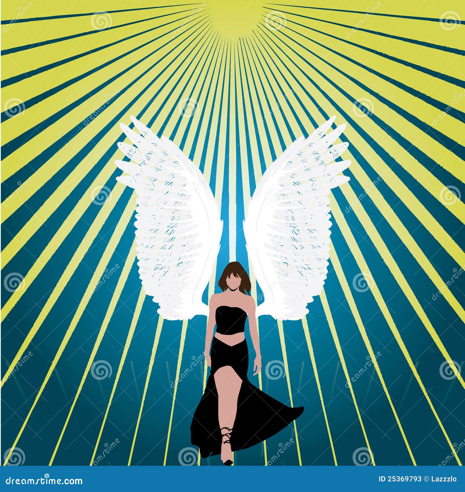 Angel Abstract texture stock vector. Illustration of blue - 25369793