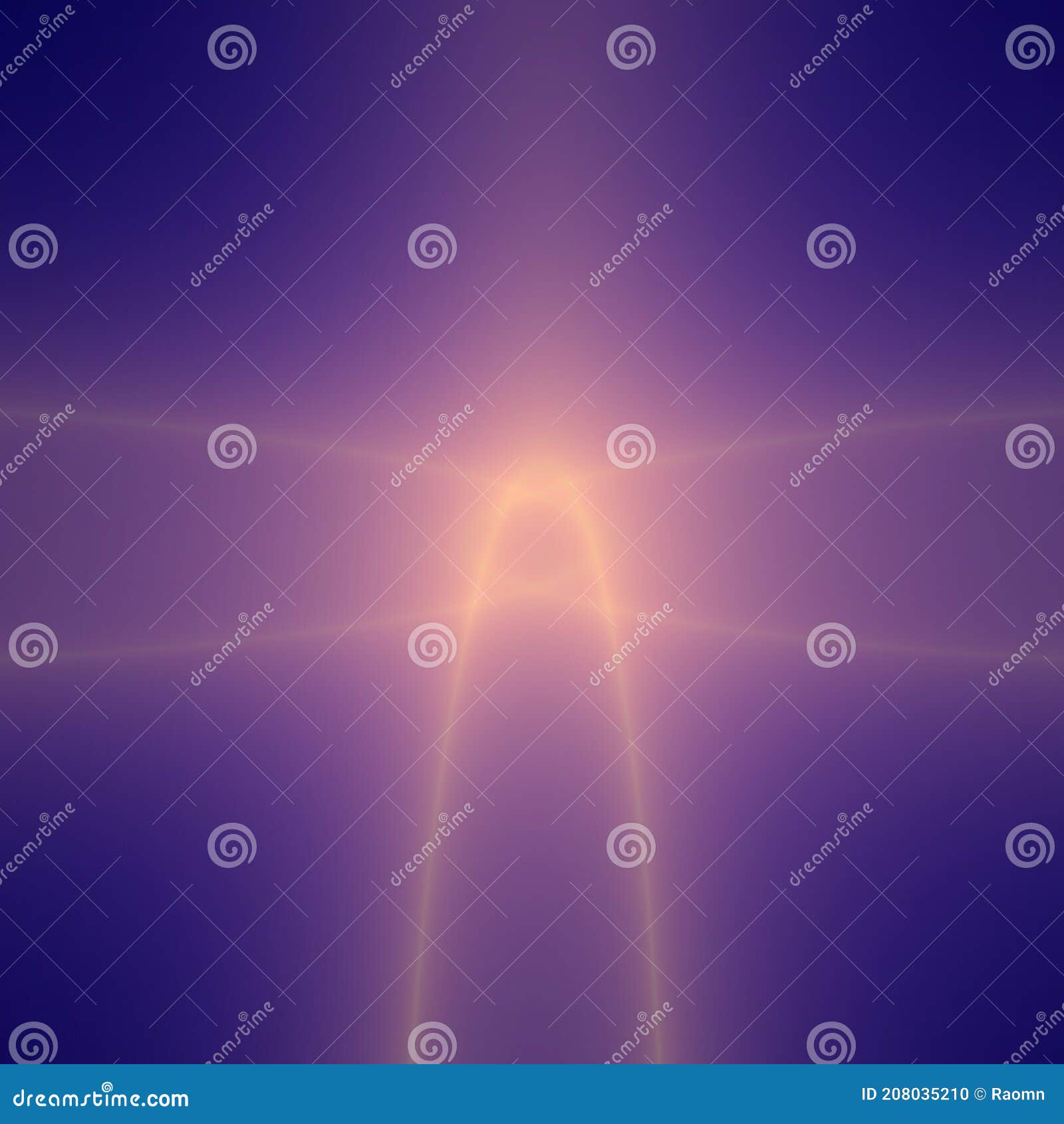 Angel Background Neon Light Illustration Stock Illustration ...