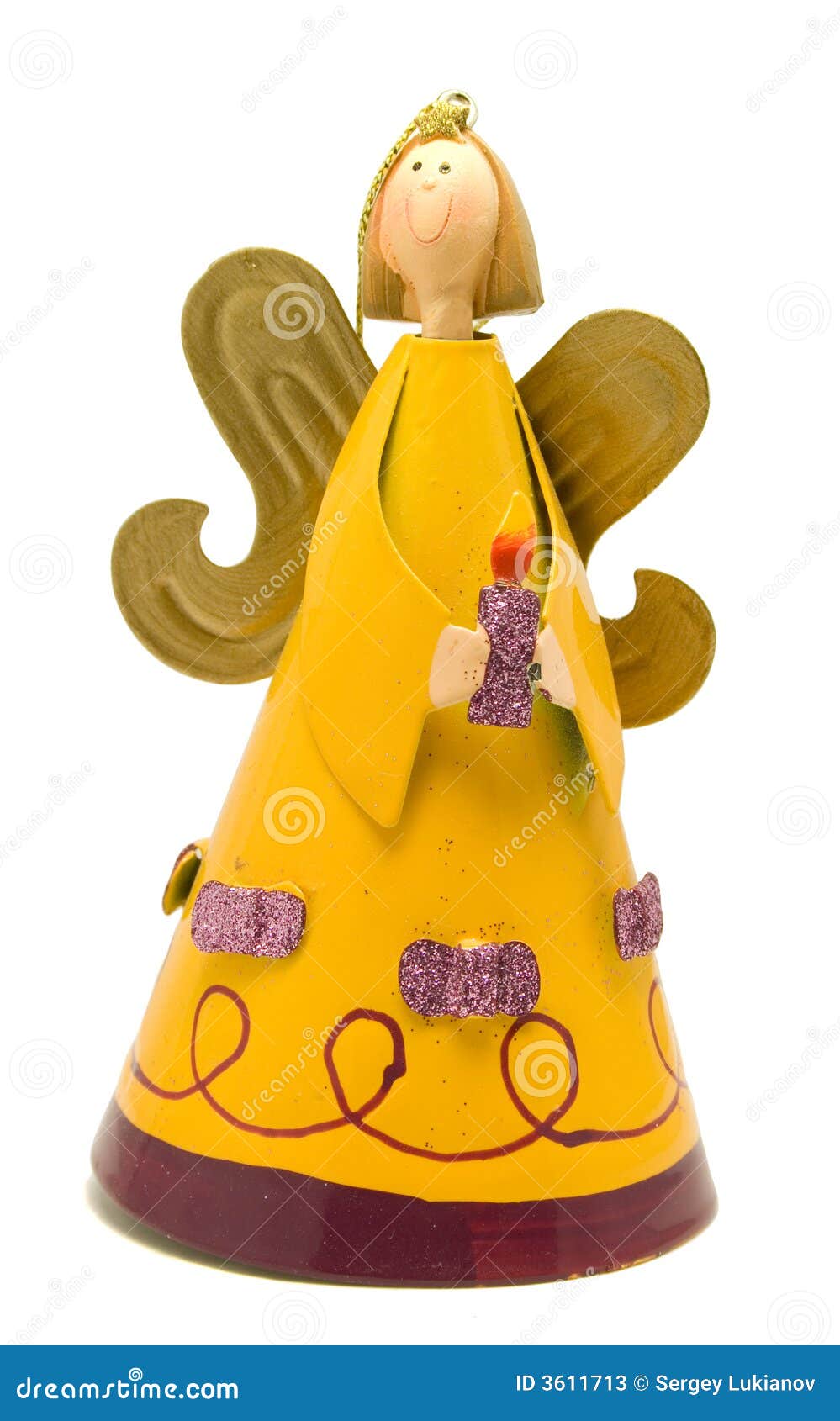 Angel with candle stock image. Image of child, xmas, self - 3611713