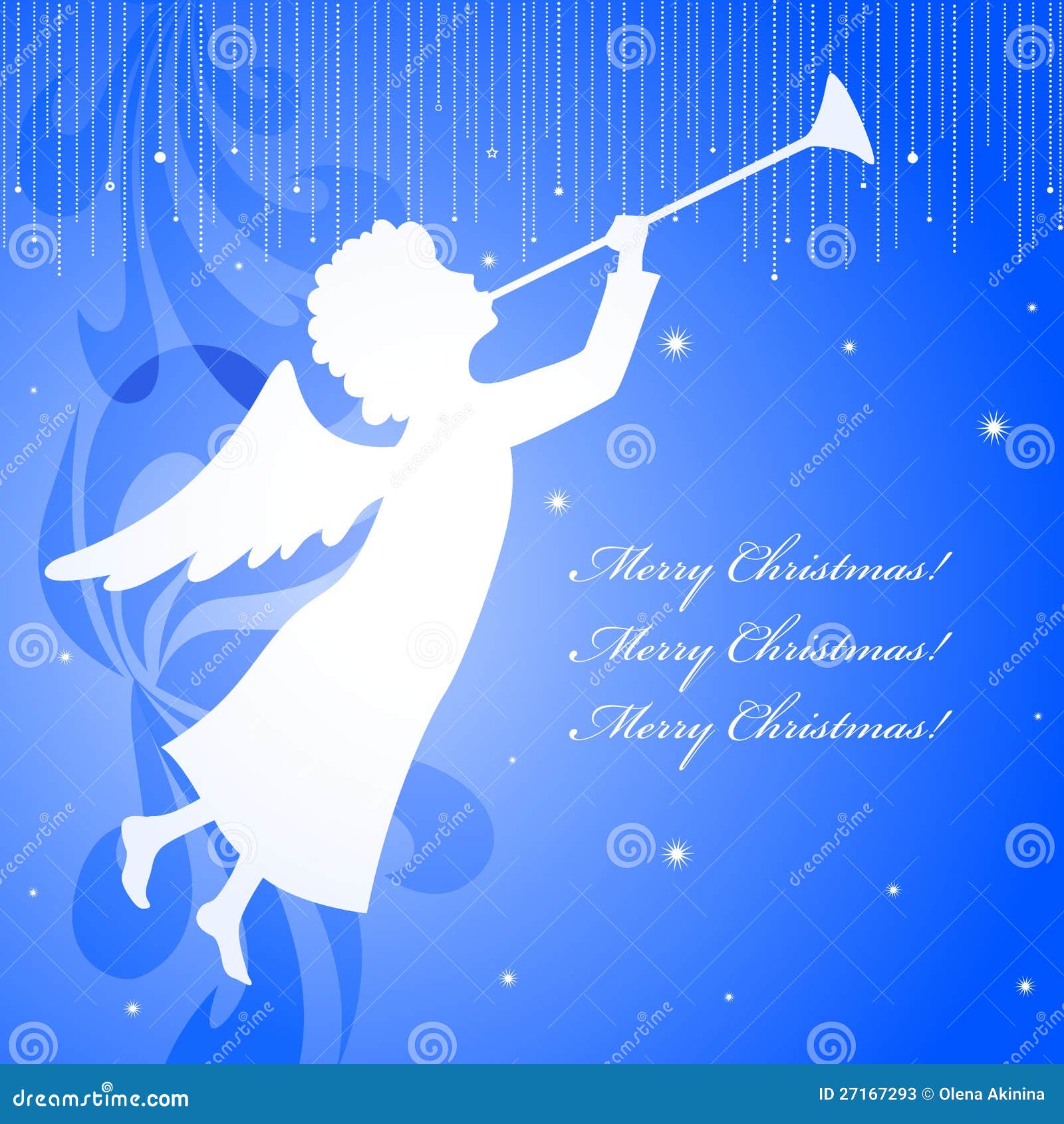 Angel Shape On The White Background, Human Feels Happiness, Abstract ...