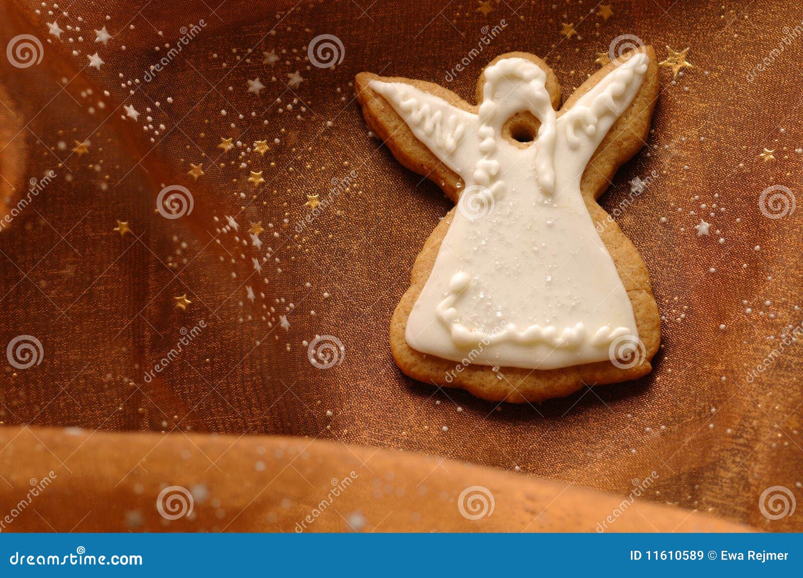 Angel Christmas Cookie stock image. Image of angel, christmas - 11610589