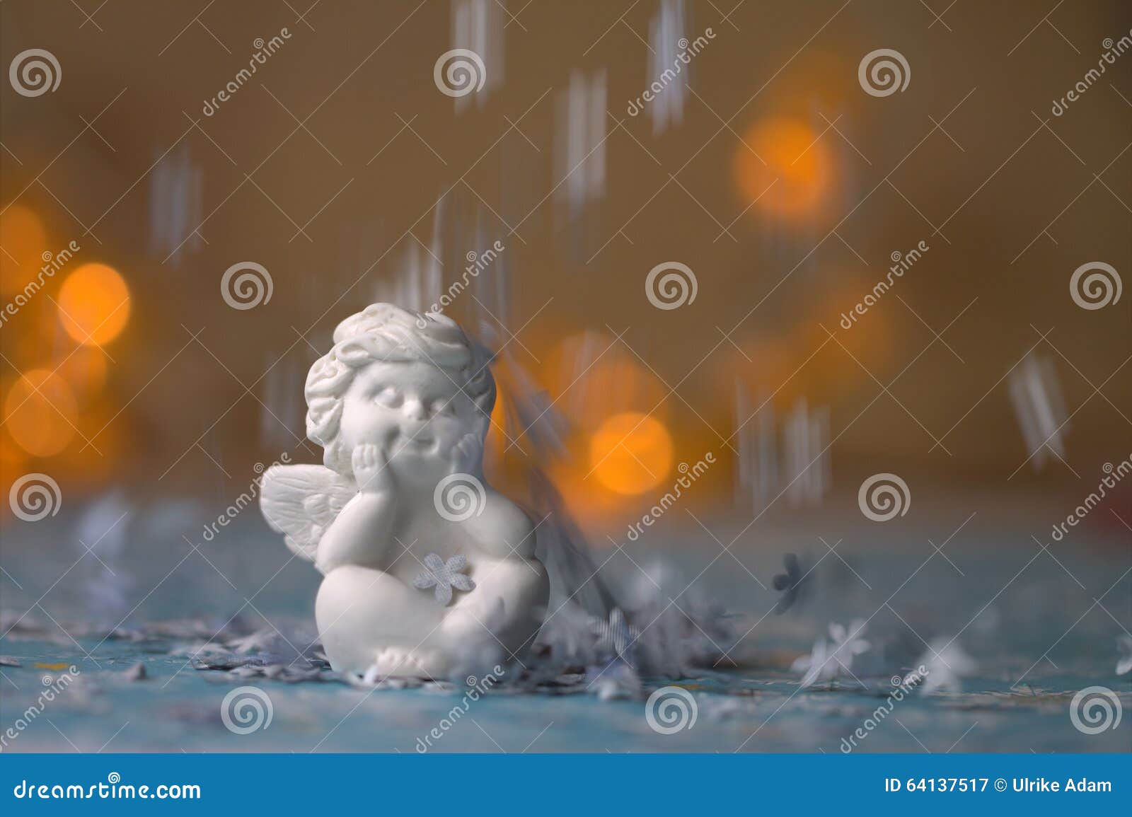Angel stock image. Image of blur, stars, christmastime - 64137517