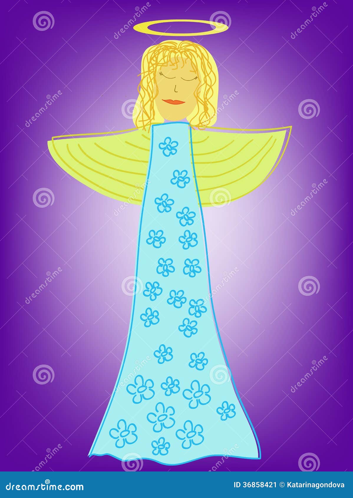 Simple Angel Icon Vector Illustration | CartoonDealer.com #67842078