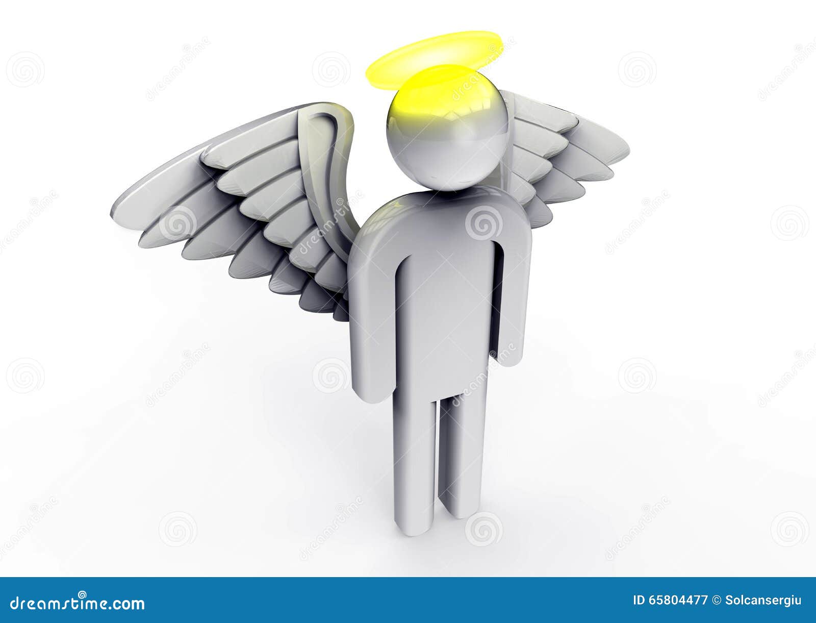 Angel stock illustration. Illustration of figure, glow - 65804477