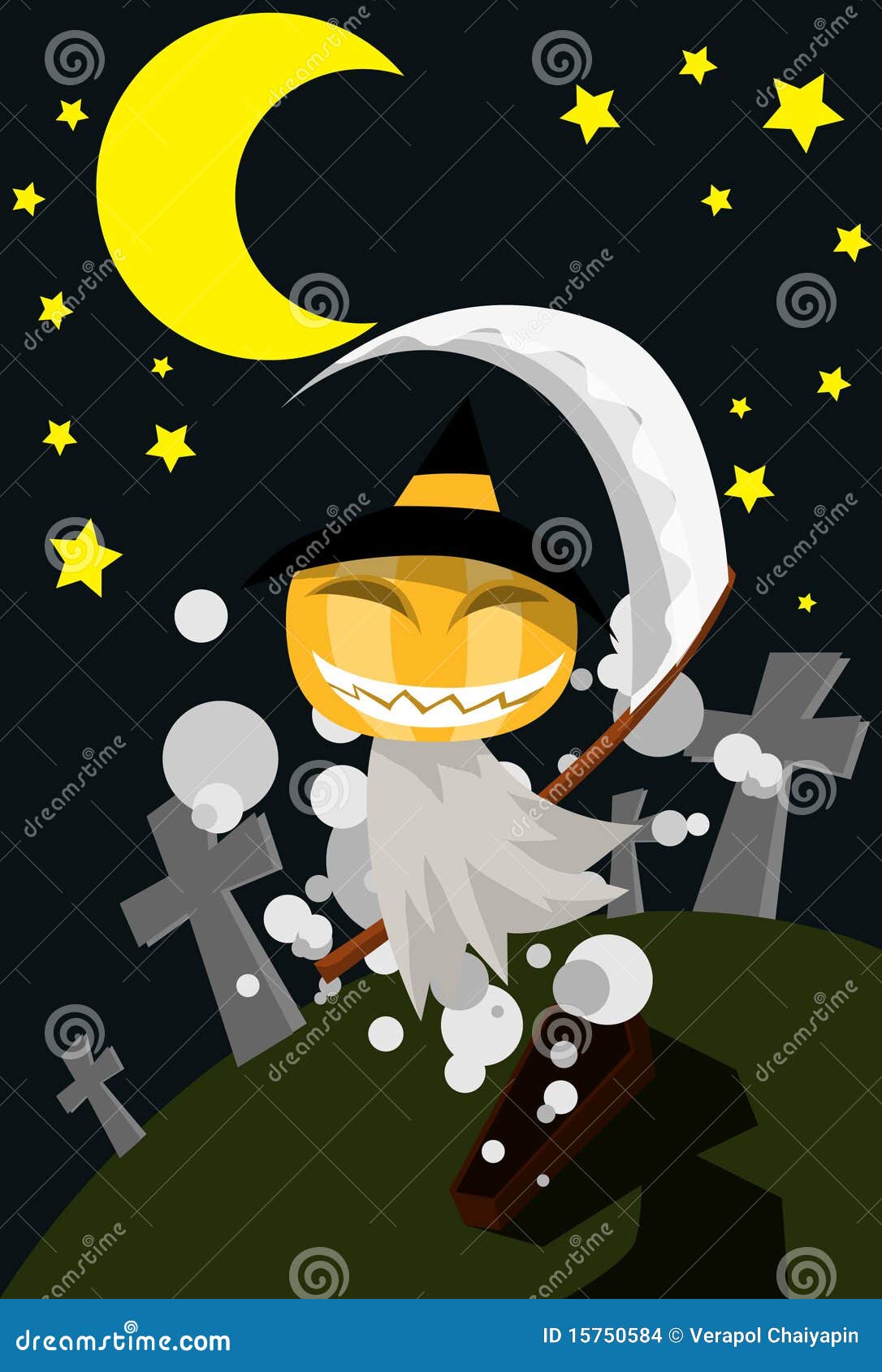 The Angel of Death stock illustration. Illustration of corpse - 15750584