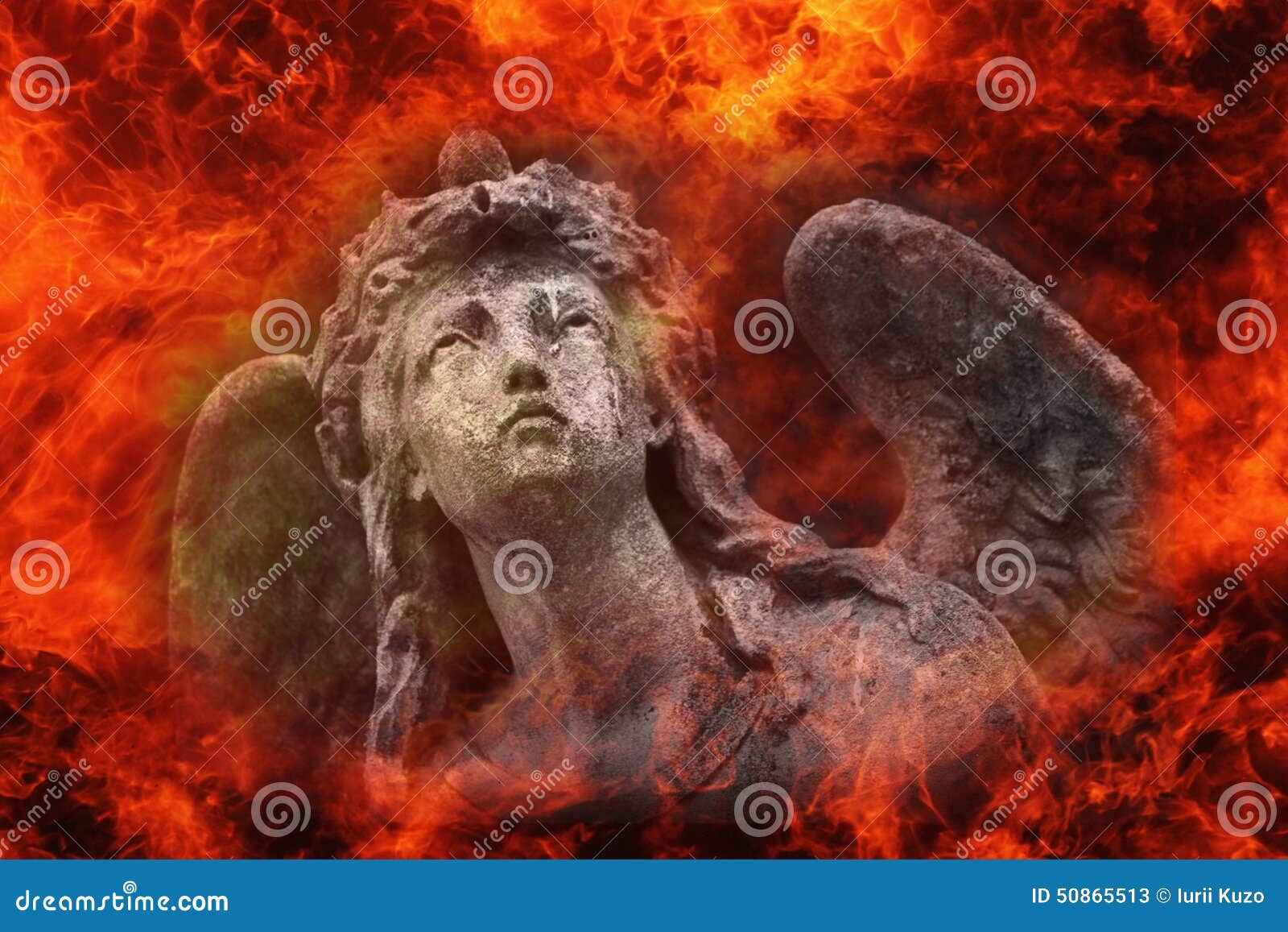Angel of death stock image. Image of scene, statue, funeral - 50865513