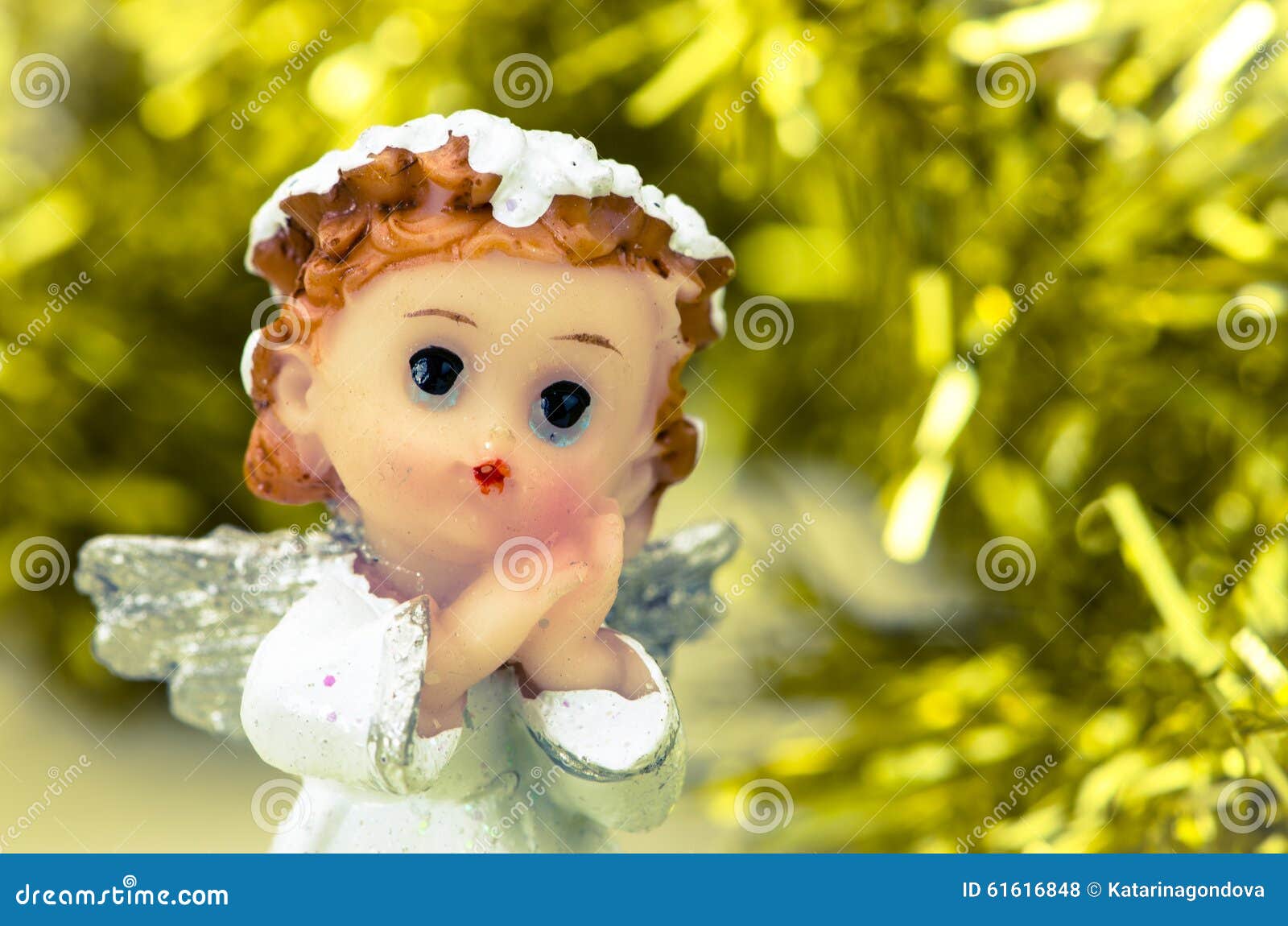 Angel decoration stock photo. Image of decoration, symbol - 61616848