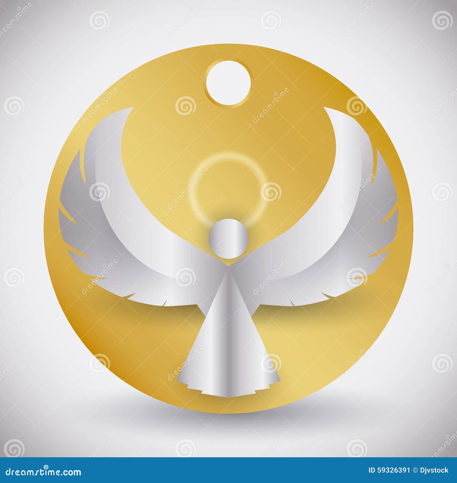 Angel design. stock vector. Illustration of decorative - 59326391