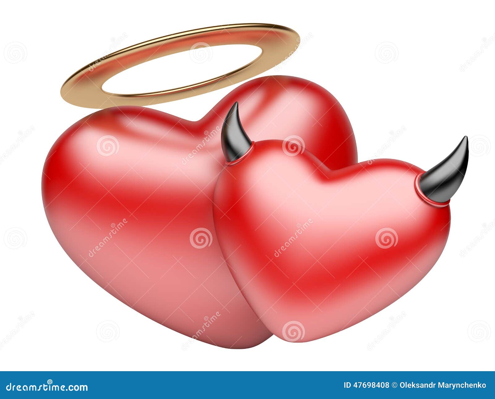 Angel And Devil Hearts