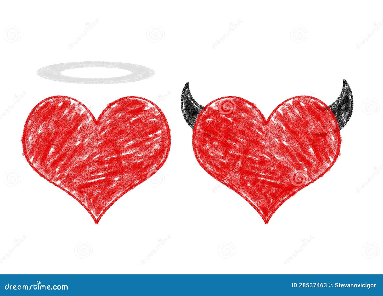Love Of Satan. Devil And Black Heart. Thumb Up. Red Daemon Vector ...