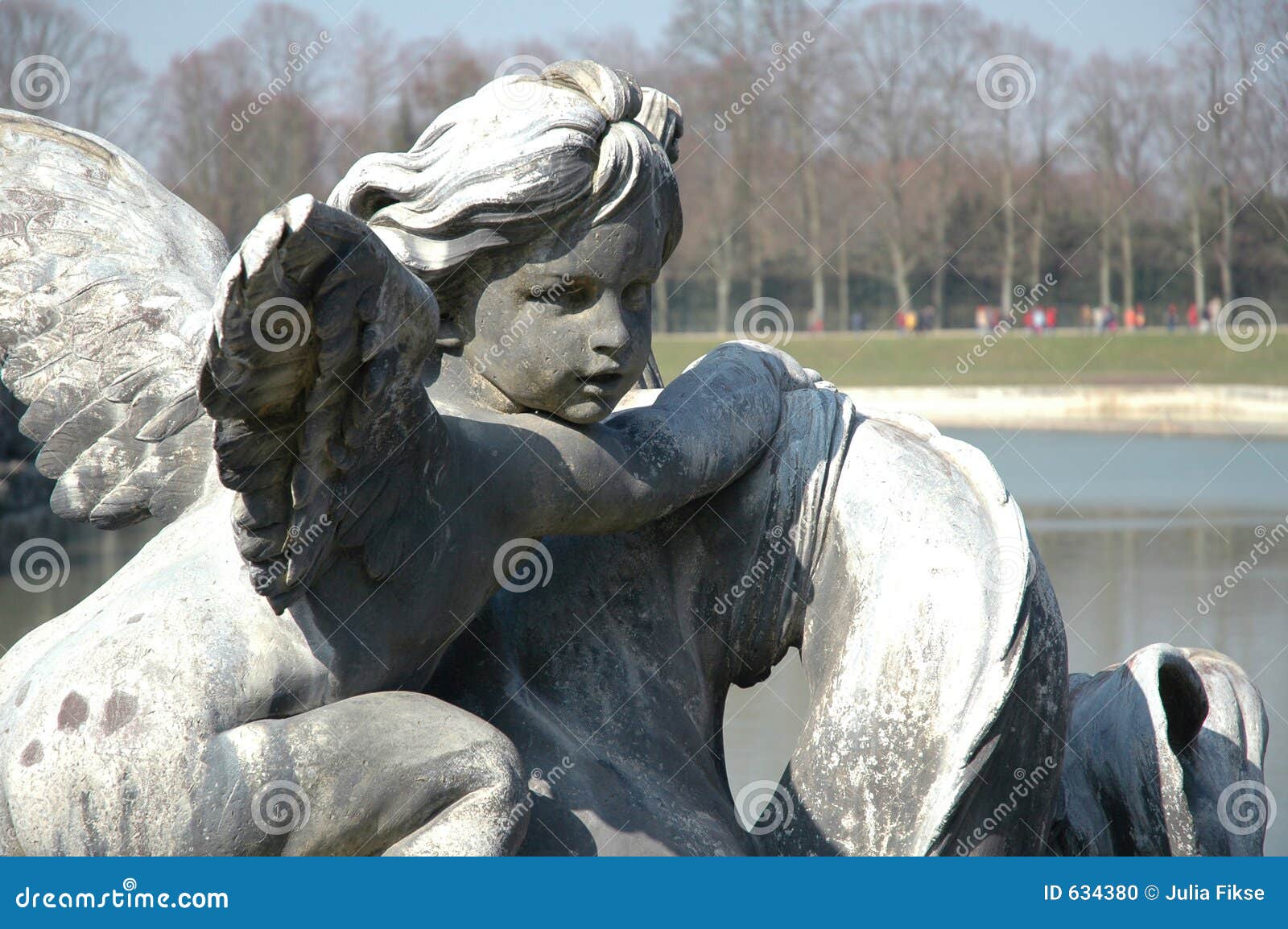 Angel Face stock photo. Image of king, lake, france, versailles - 634380
