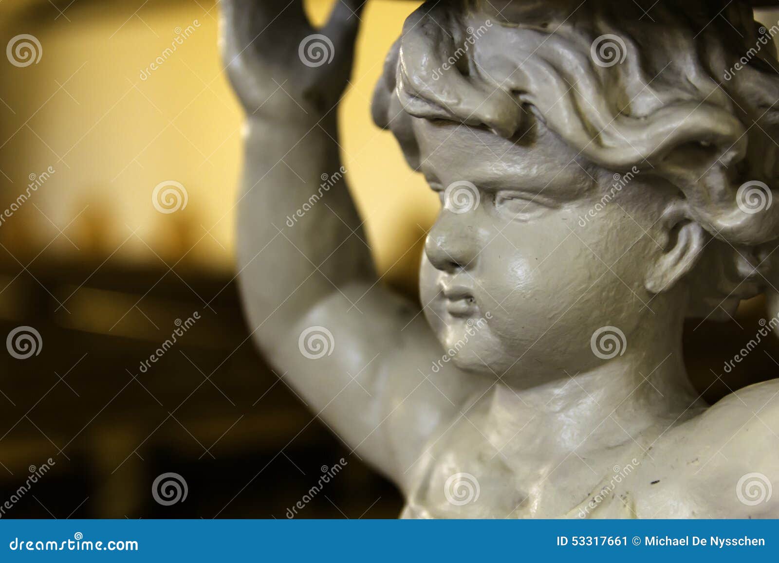 Angel face statue stock image. Image of religious, cold - 53317661