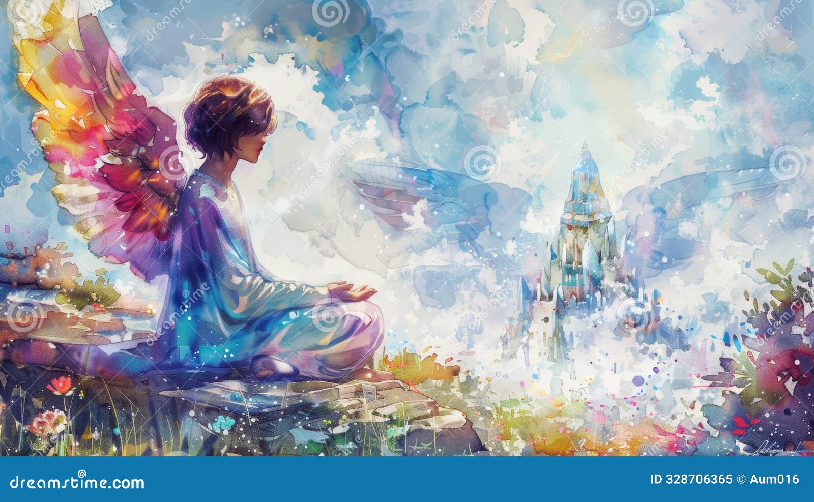 Angel, Fairy, Woman, Wings, Illustration, Beauty, Fairy Tale, Fantasy ...