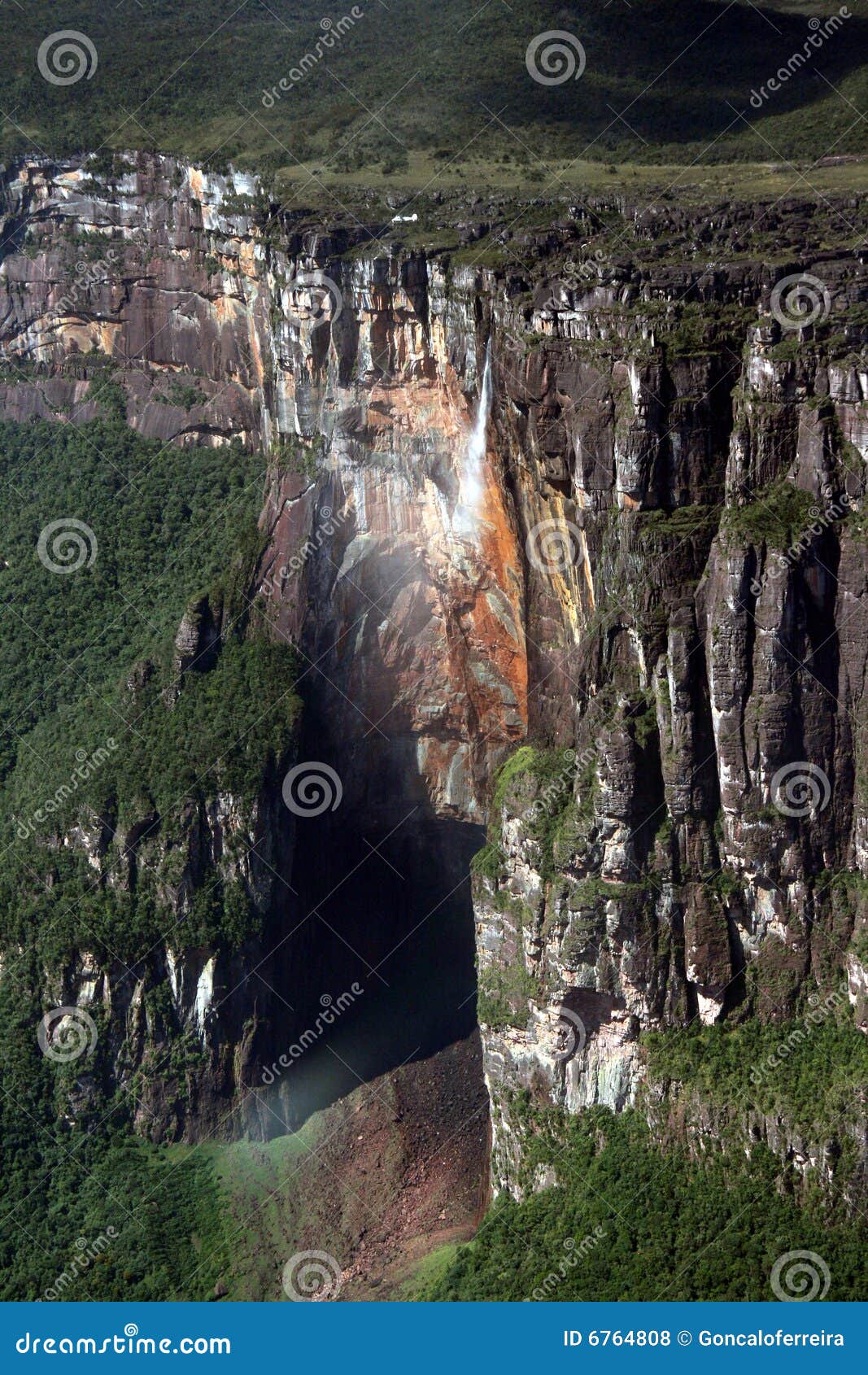 Angel fall stock photo. Image of angel, salto, natural - 6764808