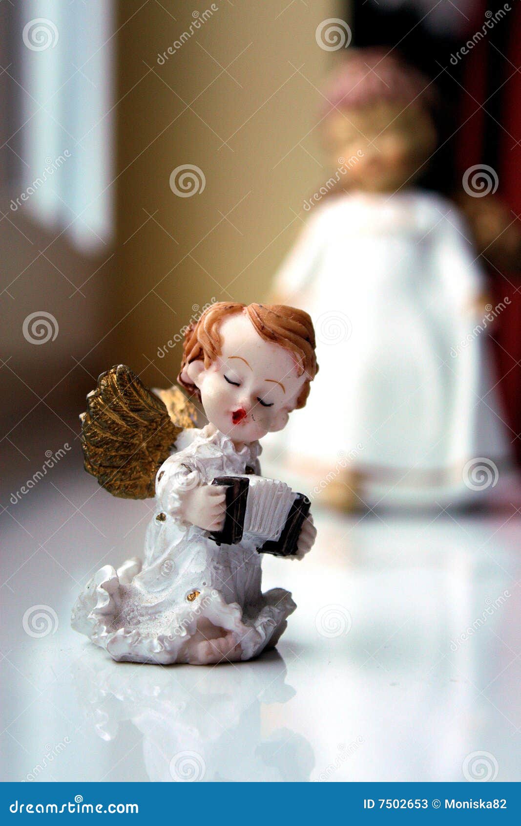 Angel figure stock image. Image of symbol, catholic, child - 7502653