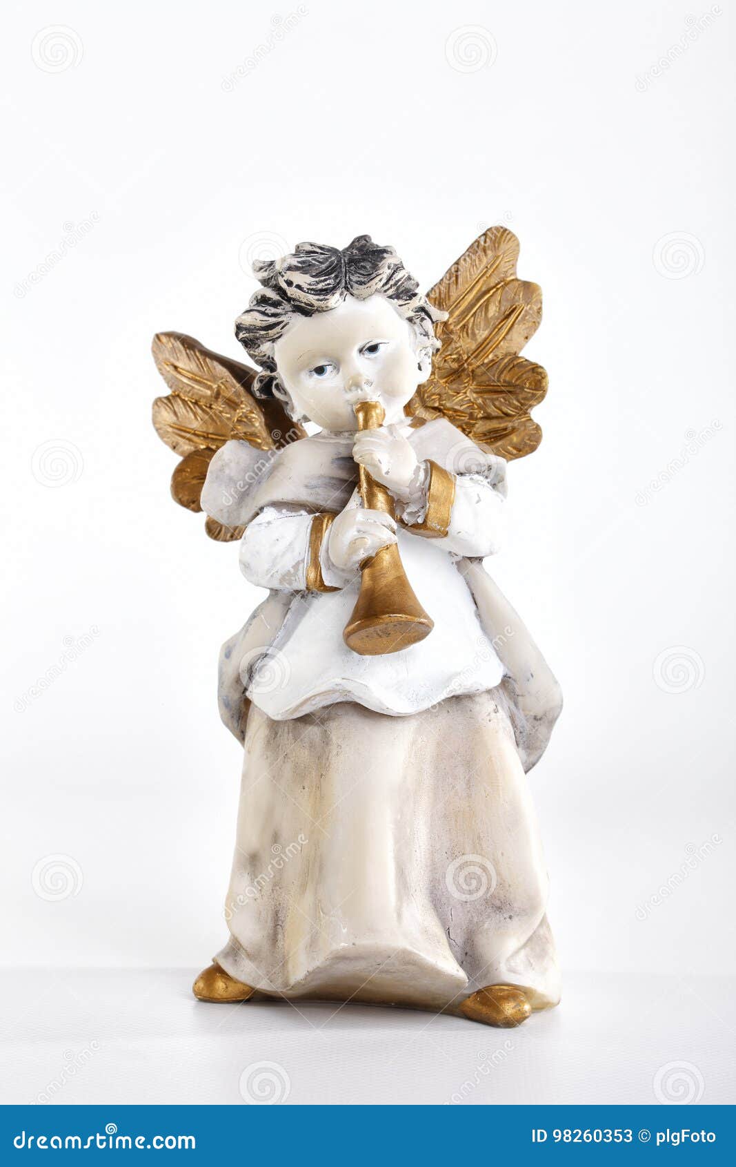 Angel. stock image. Image of trumpeters, catholicism - 98260353