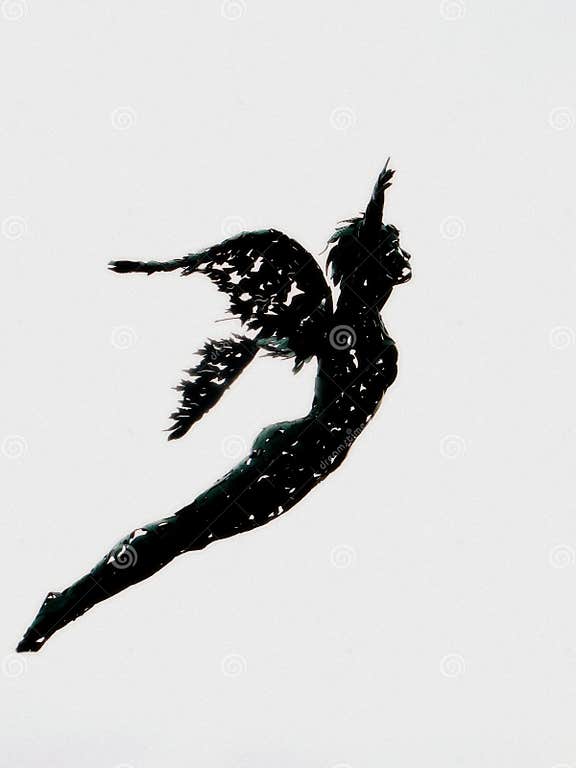 Angel in Flight stock image. Image of angel, artistic - 20997847