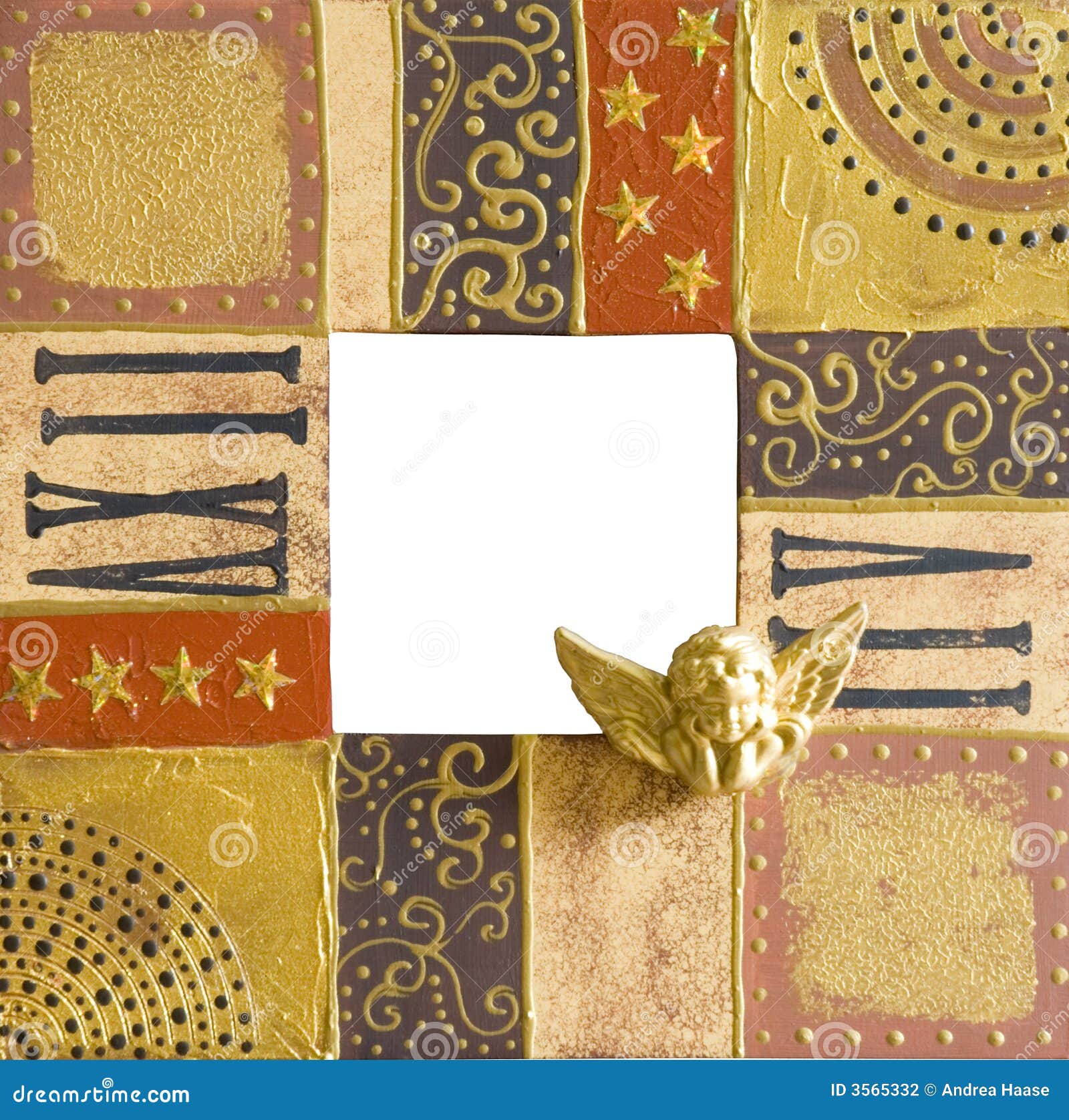 Angel Frame stock illustration. Illustration of space - 3565332