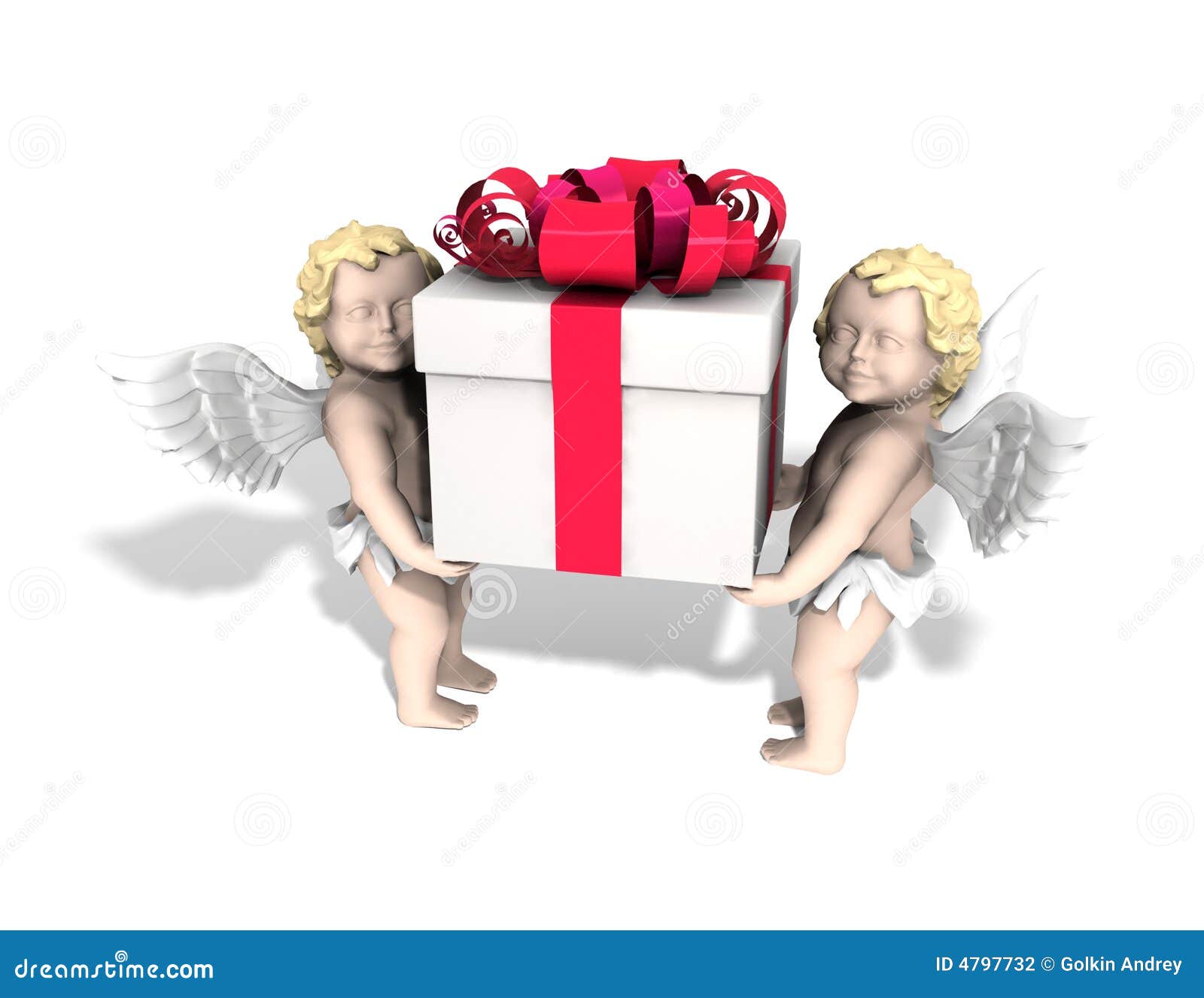Angel Gift stock illustration. Illustration of anniversary - 4797732