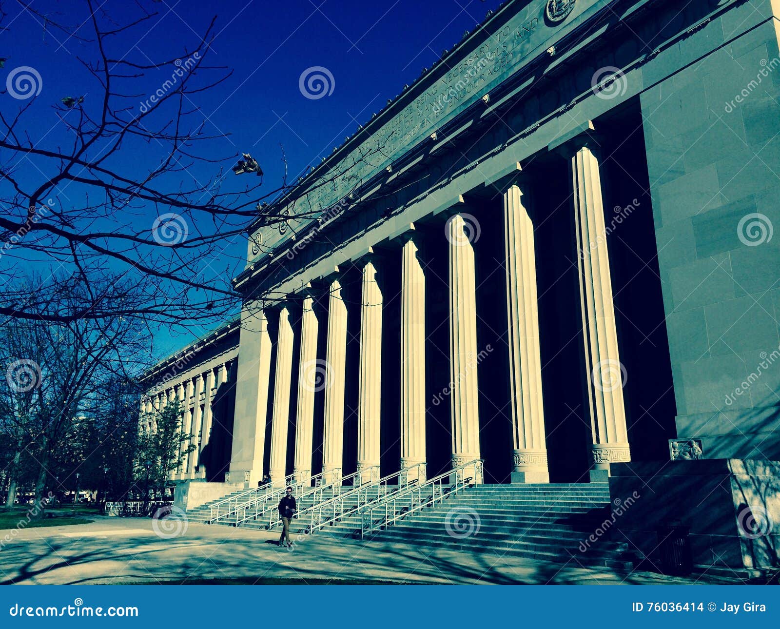 Angel Hall editorial stock image. Image of michigan, hall - 76036414