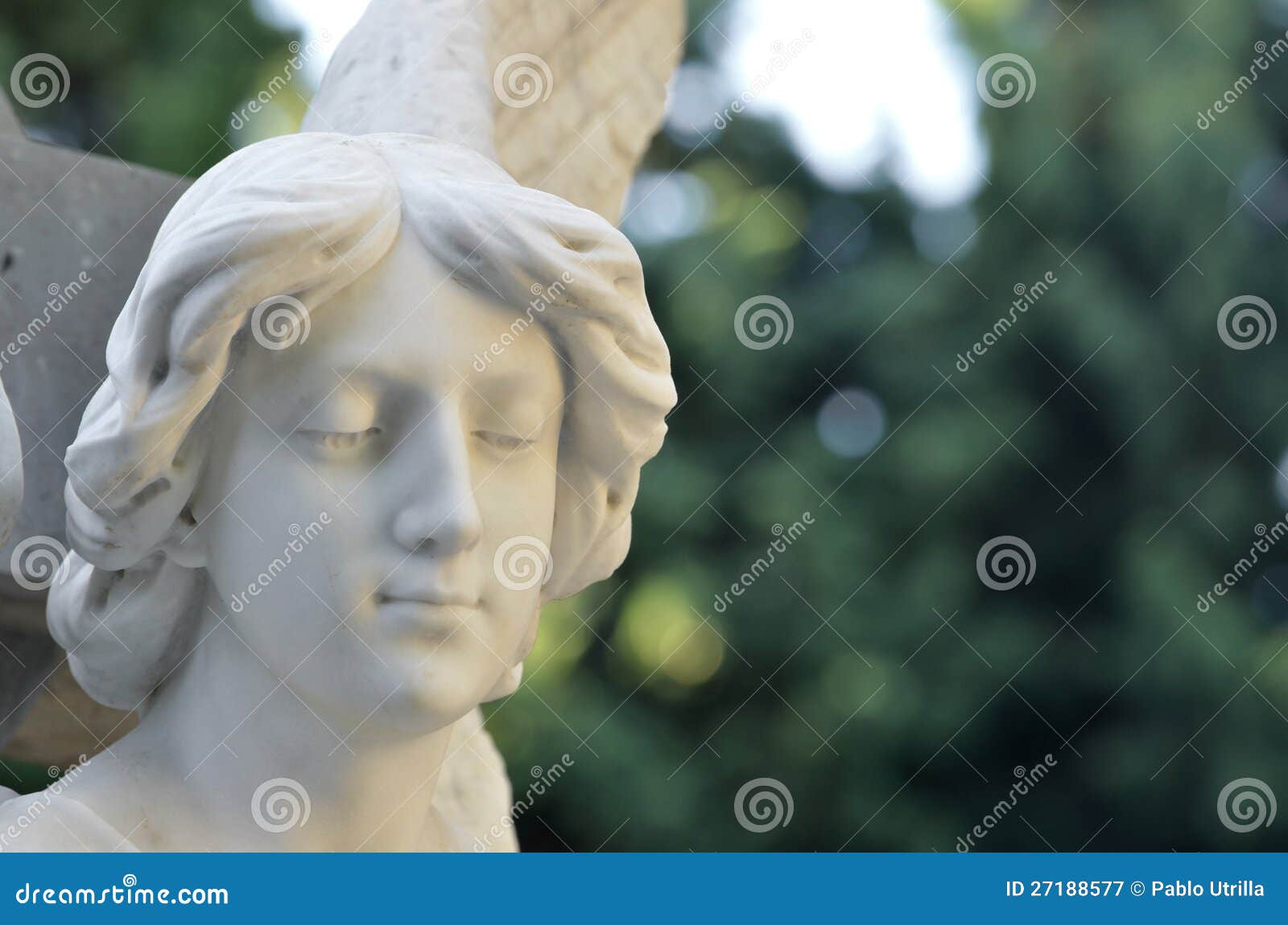 Angel With His Head Down Royalty-Free Stock Image | CartoonDealer.com ...