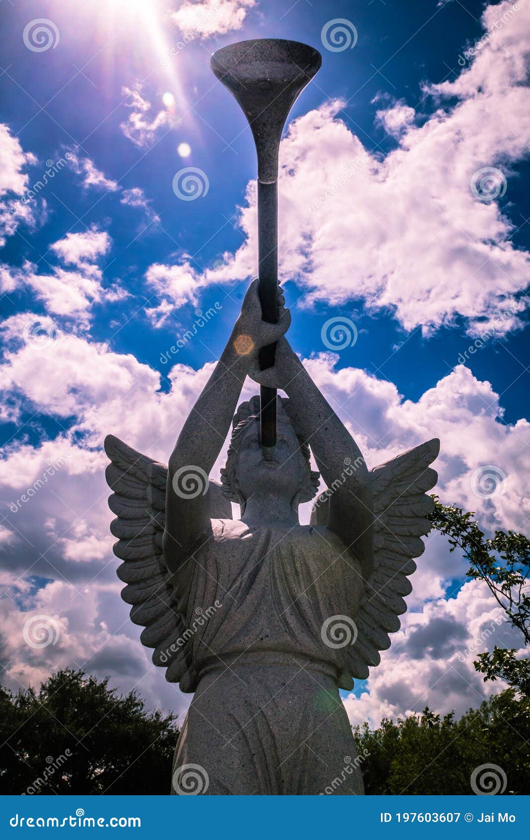 Angel With A Horn Royalty-Free Stock Photo | CartoonDealer.com #4084731