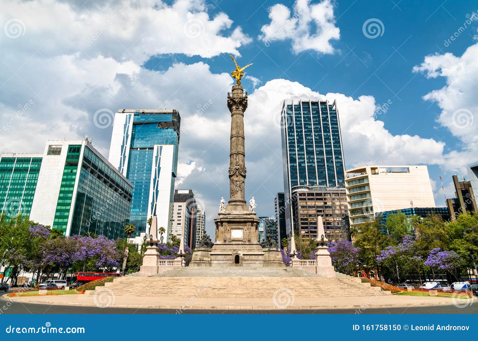 The Angel of Independence in Mexico City Editorial Image - Image of ...