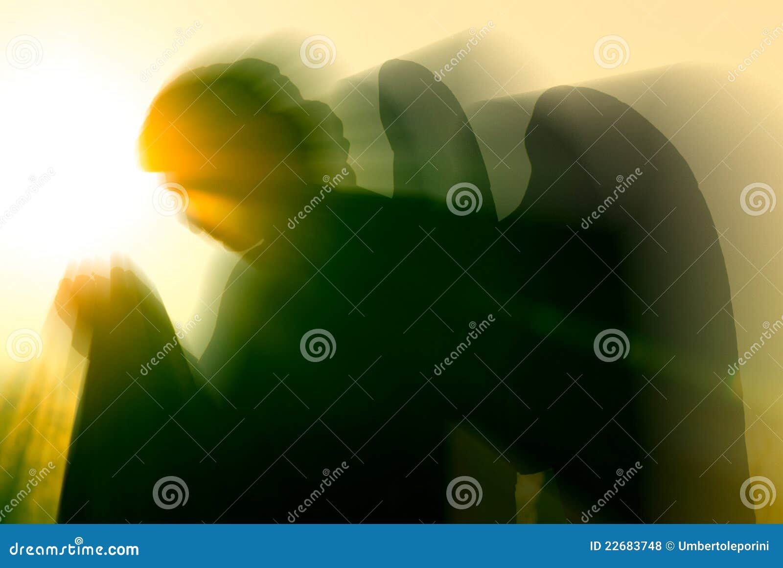 Angel and light stock photo. Image of christian, hope - 22683748