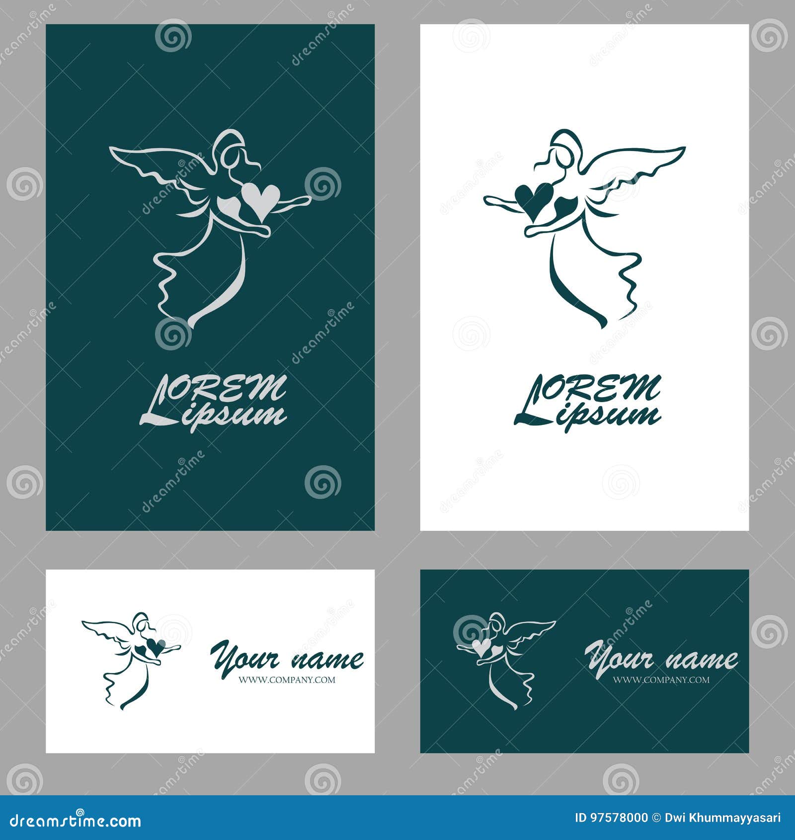 Angel logo stock vector. Illustration of freedom, feather - 97578000