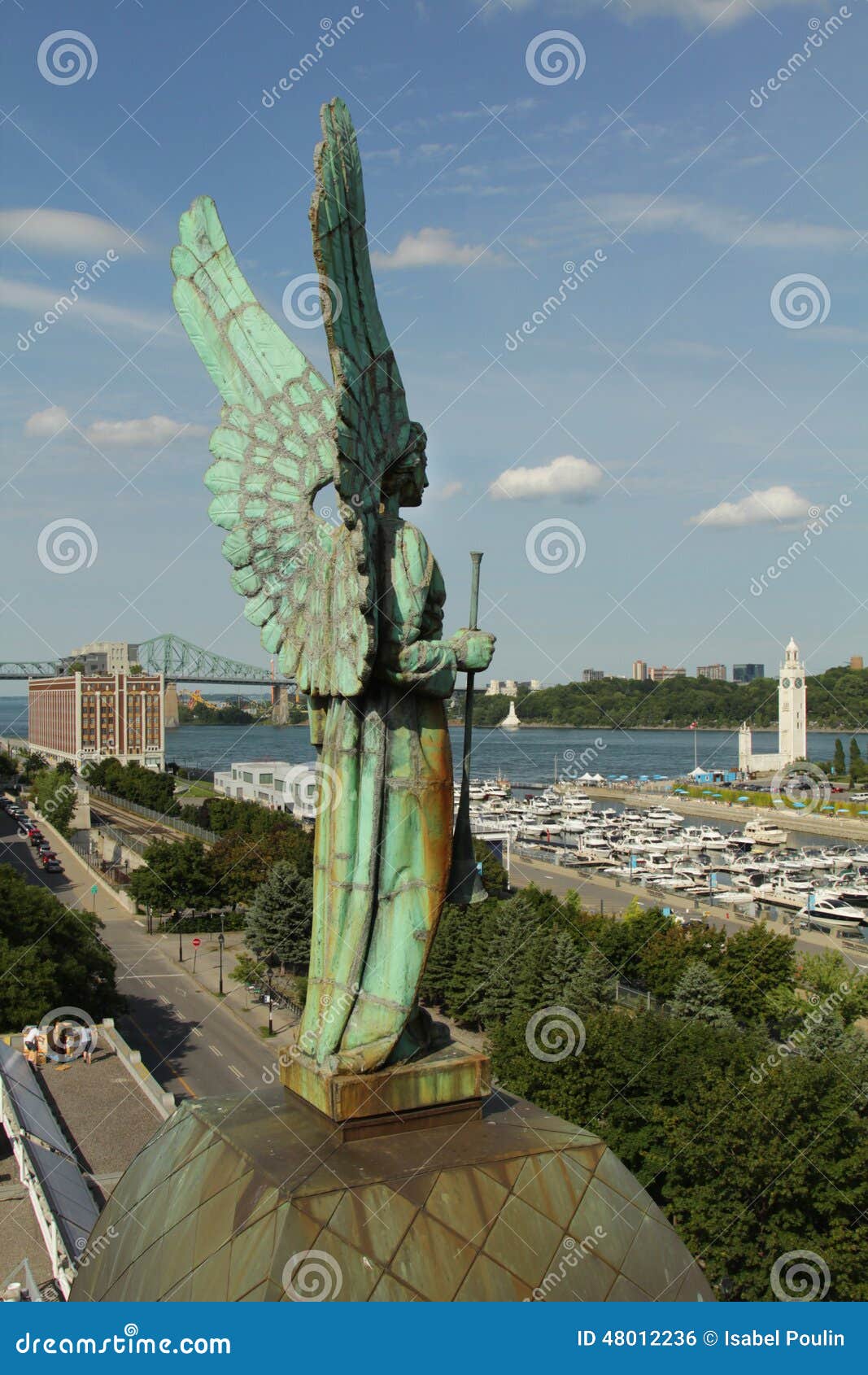 Angel monument stock photo. Image of architecture, dome - 48012236