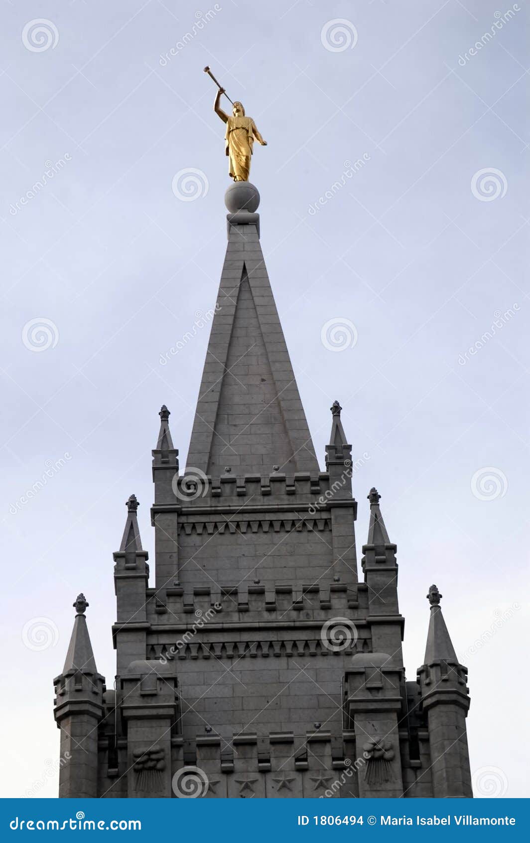 Angel moroni stock photo. Image of building, salt, peace - 1806494