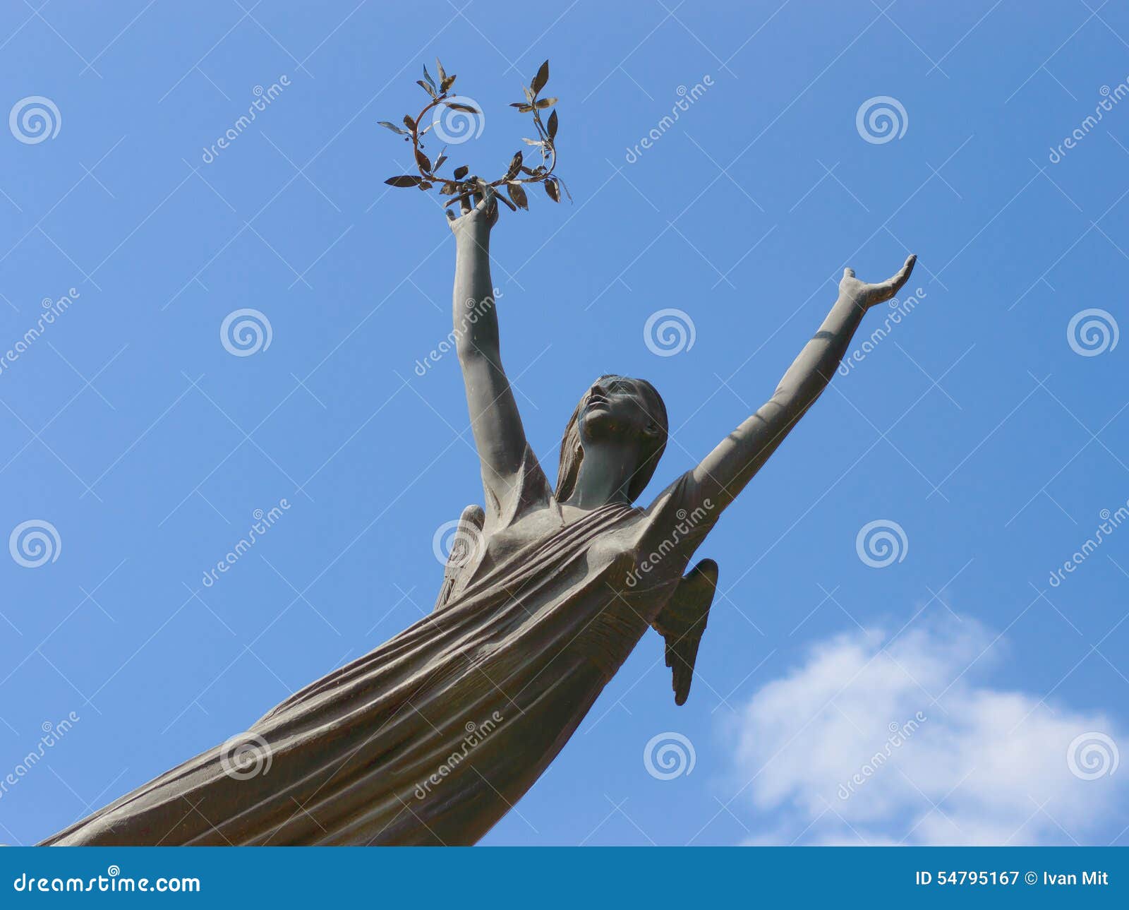 Angel of Murcia stock image. Image of woman, holding - 54795167