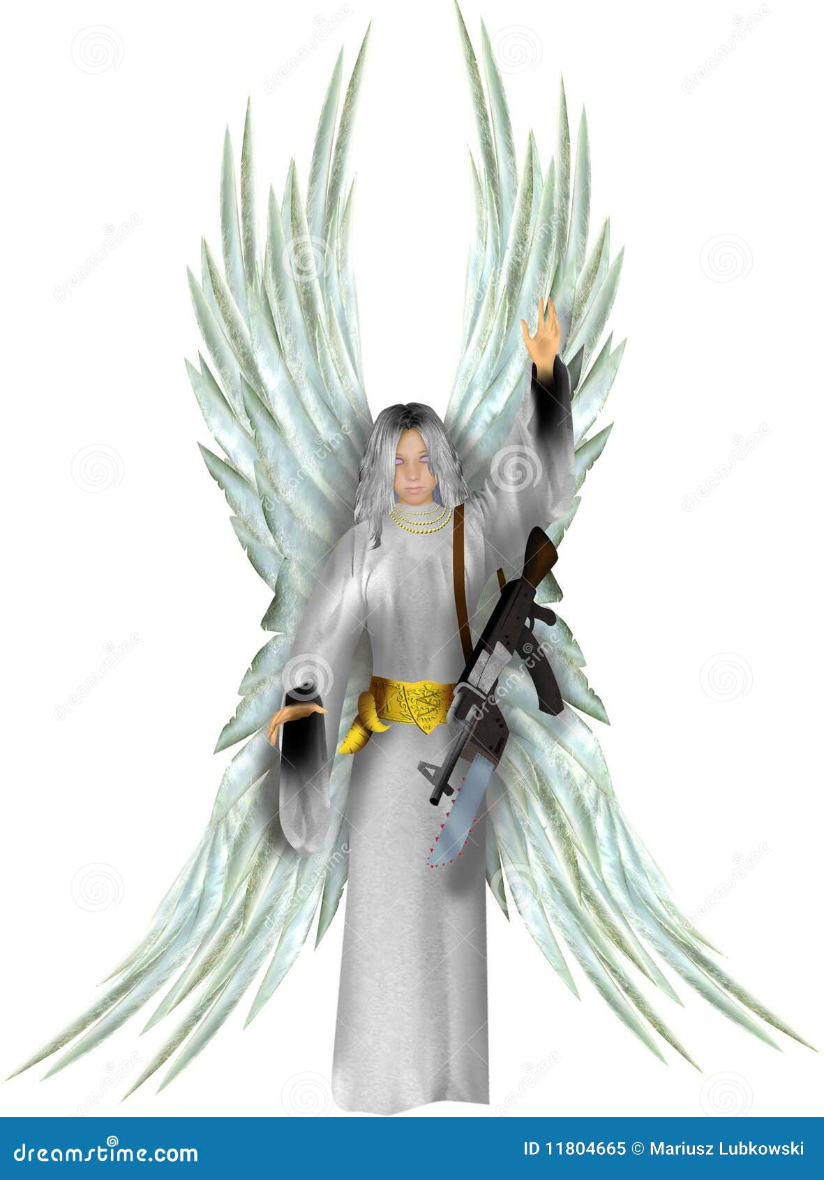 Angel of peace stock illustration. Illustration of angel - 11804665