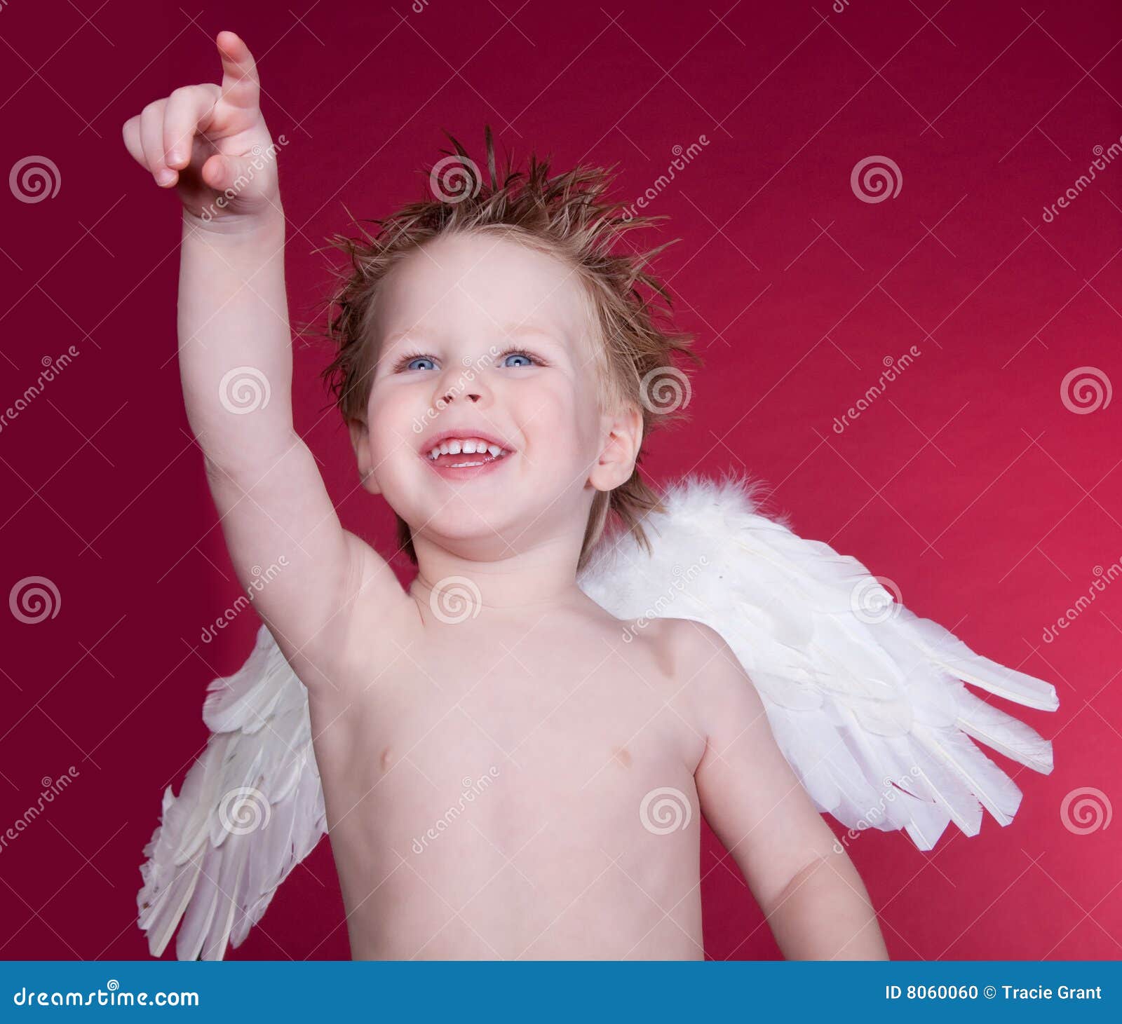 Angel Pointing stock photo. Image of feathers, spiritual - 8060060