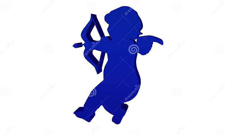 Angel render in 3D stock illustration. Illustration of hold - 21859046