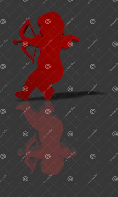 Angel render in 3D stock illustration. Illustration of religion - 21859049