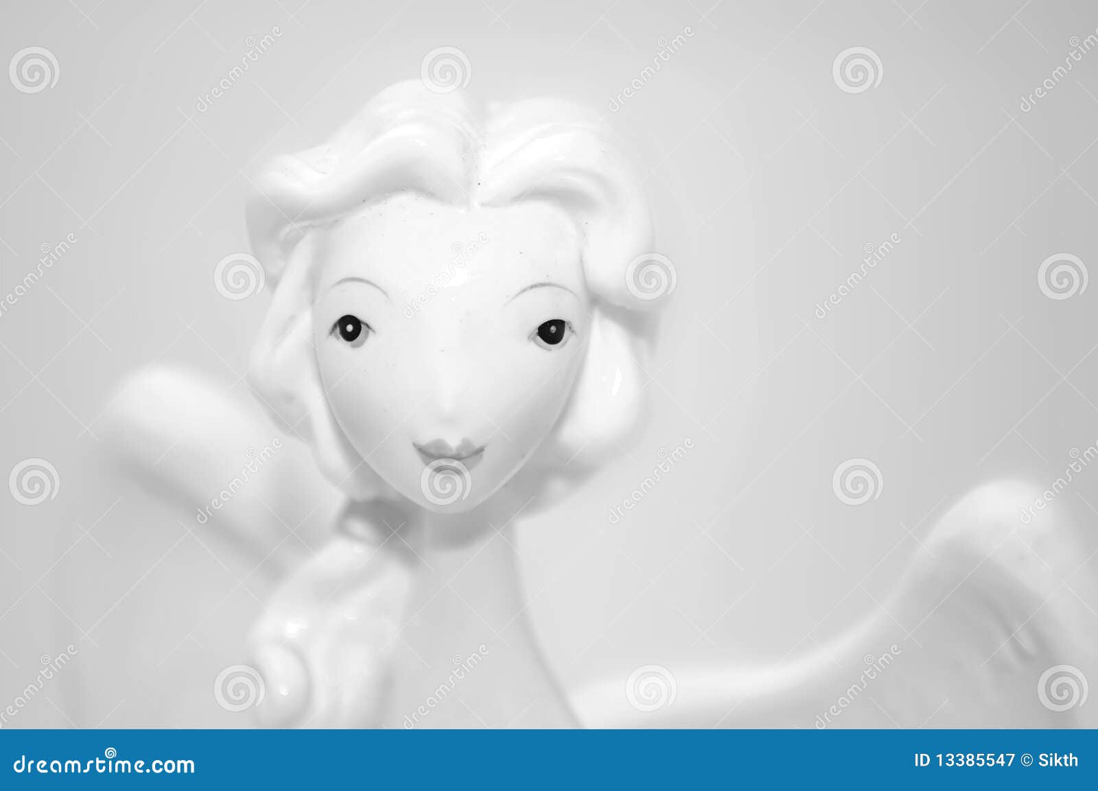 Angel s Face stock image. Image of ceramic, innocent - 13385547