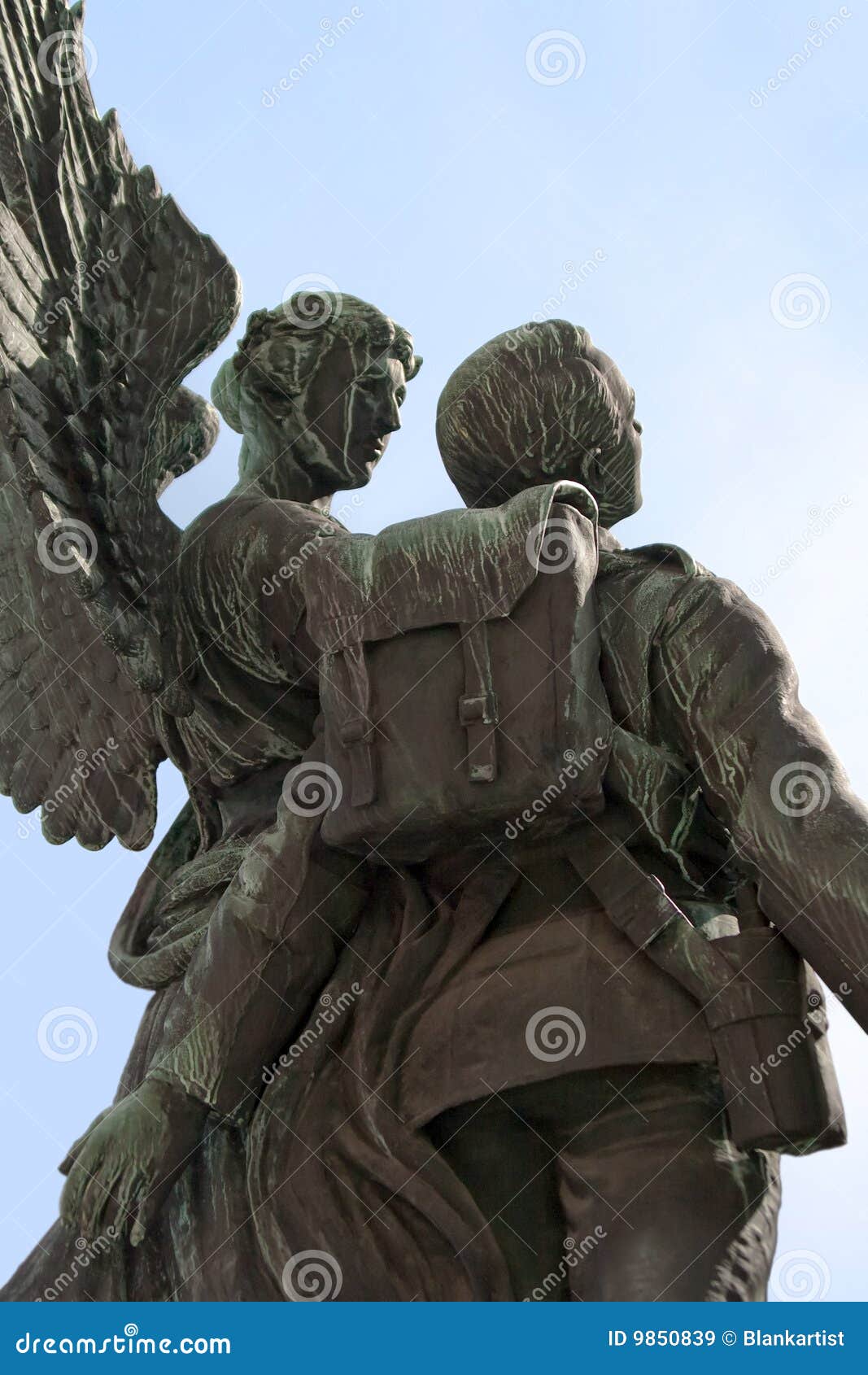 Angel Over Soldier