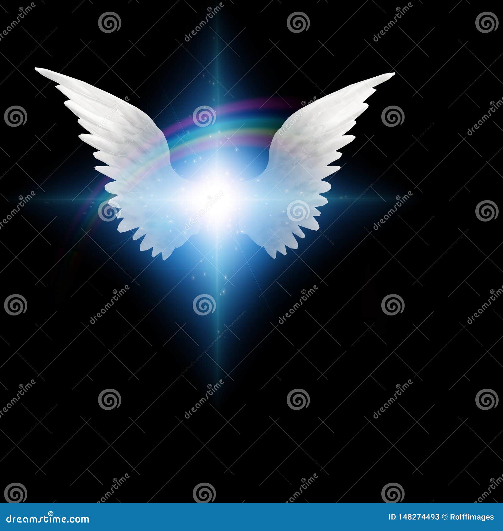 Angel star stock illustration. Illustration of design - 148274493