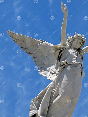 Angel statue stock image. Image of statues, pointing, angel - 816043