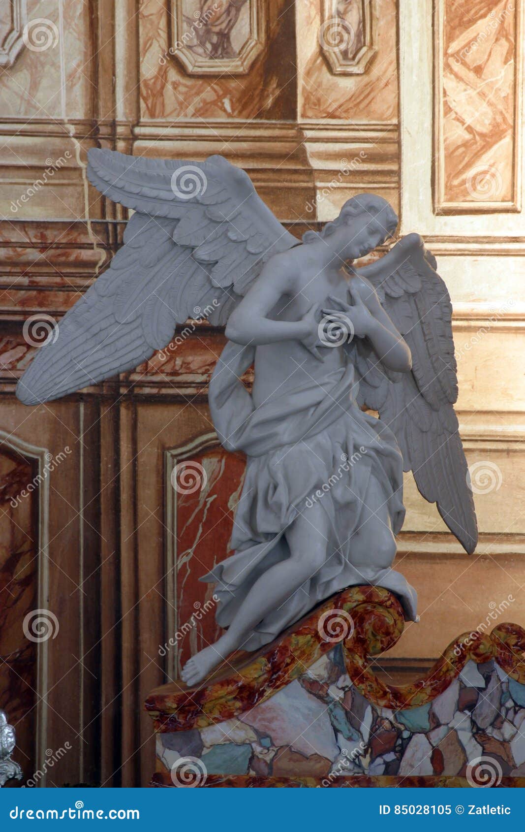 Angel stock image. Image of fine, christ, prayer, interior - 85028105