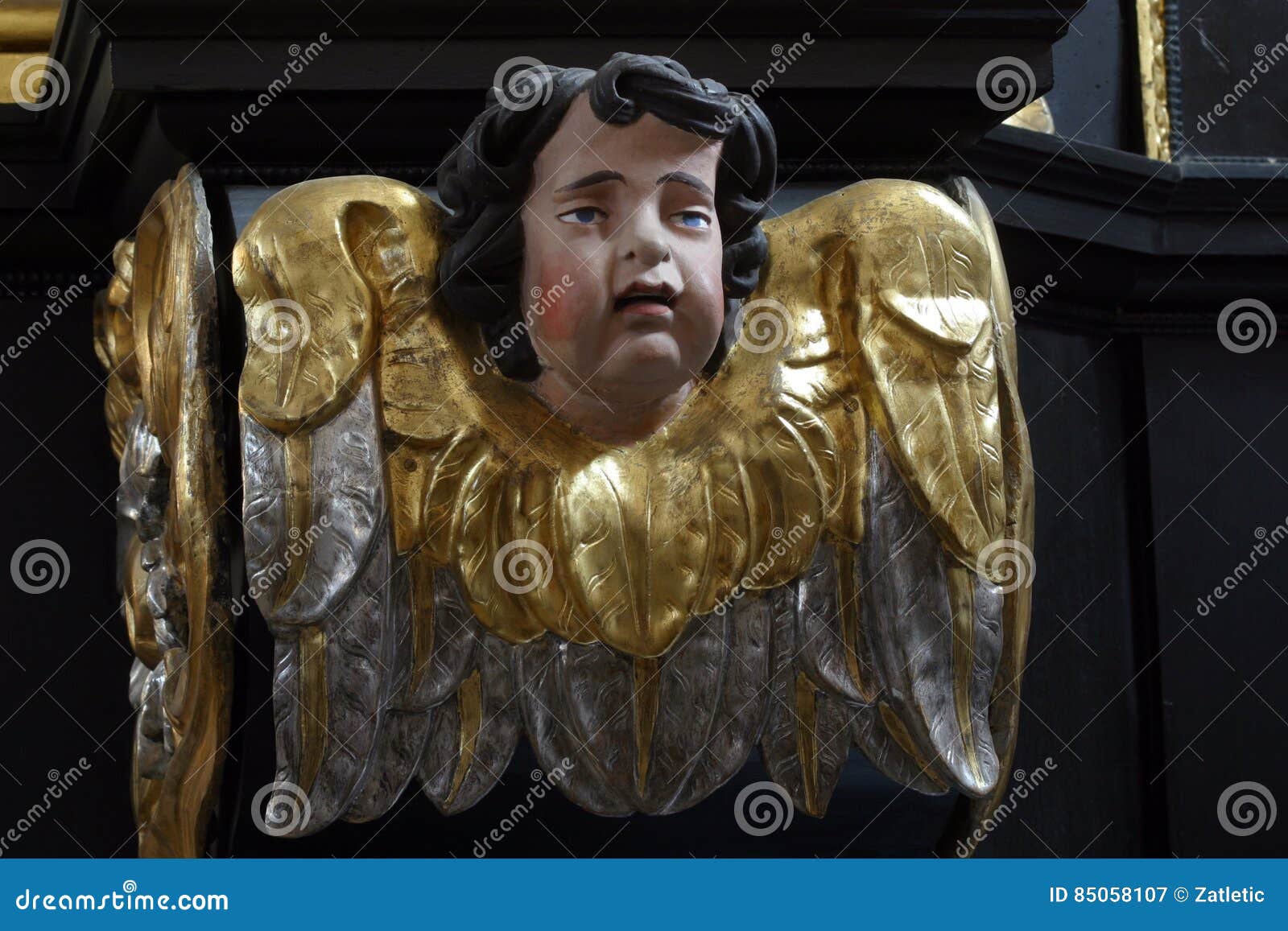 Angel stock image. Image of faith, christian, church - 85058107